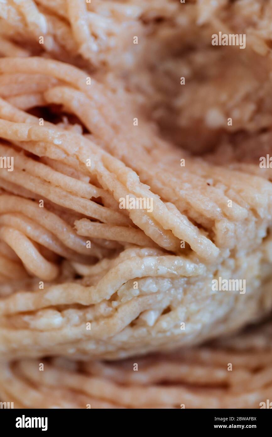 The minced meat texture hi-res stock photography and images - Alamy