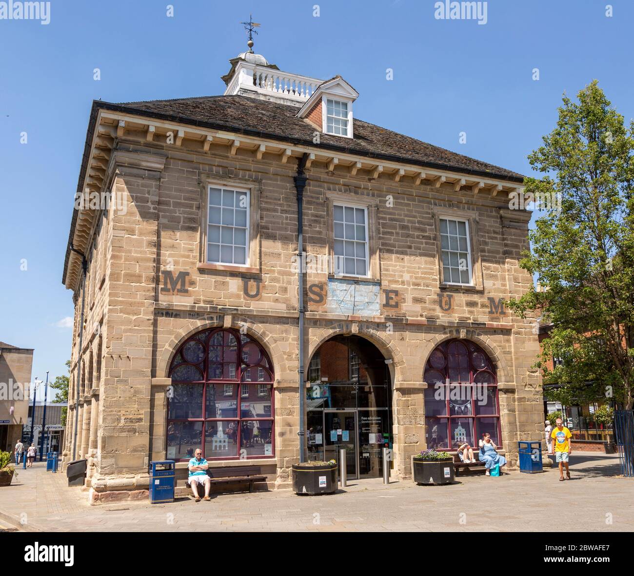 Market Hall museum, Warwick, Warwickshire, England, UK Stock Photo - Alamy