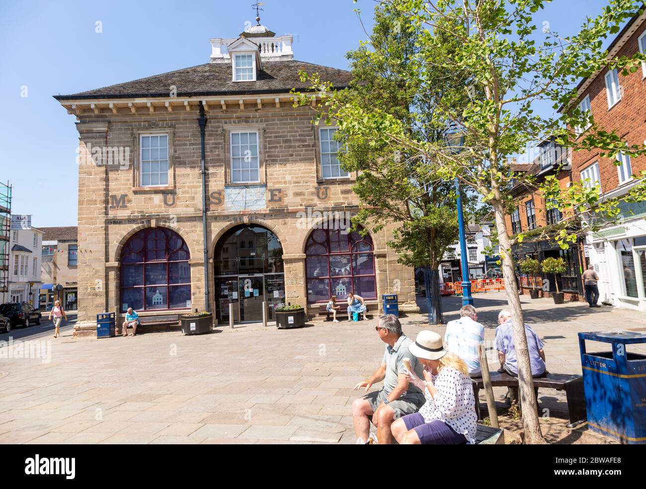Market Hall museum, Warwick, Warwickshire, England, UK Stock Photo - Alamy