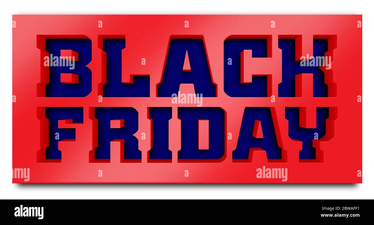 Black friday announcement on Cut Out Stock Images & Pictures - Alamy