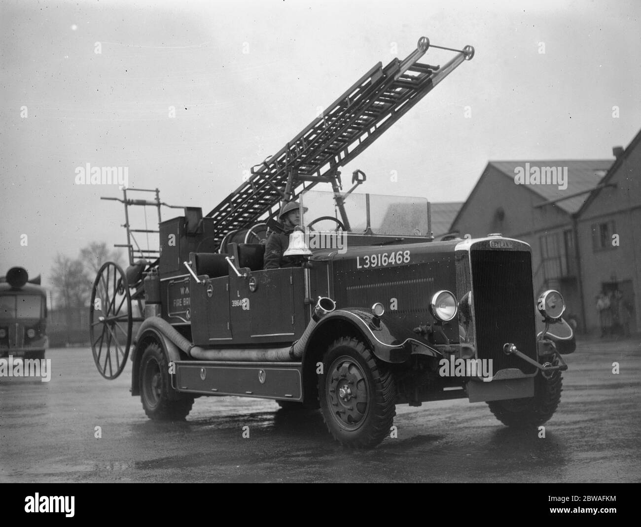 Royal Army Service Corps At a RASC depot . Modern fire engine . 8 ...