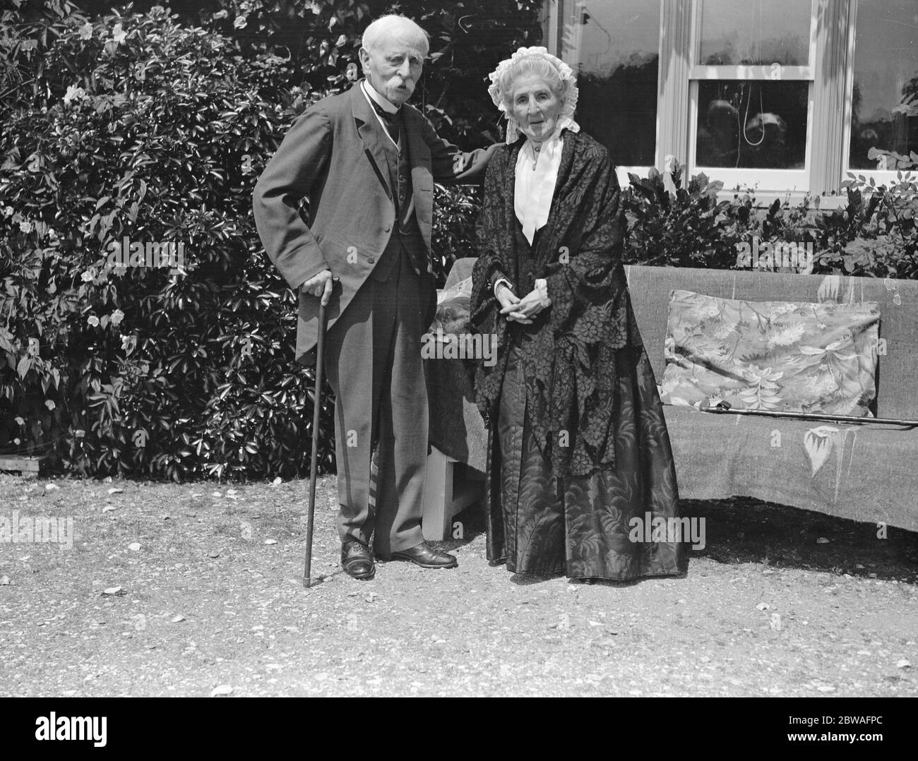 General Sir George Higginson at his Marlow on Thames home ...