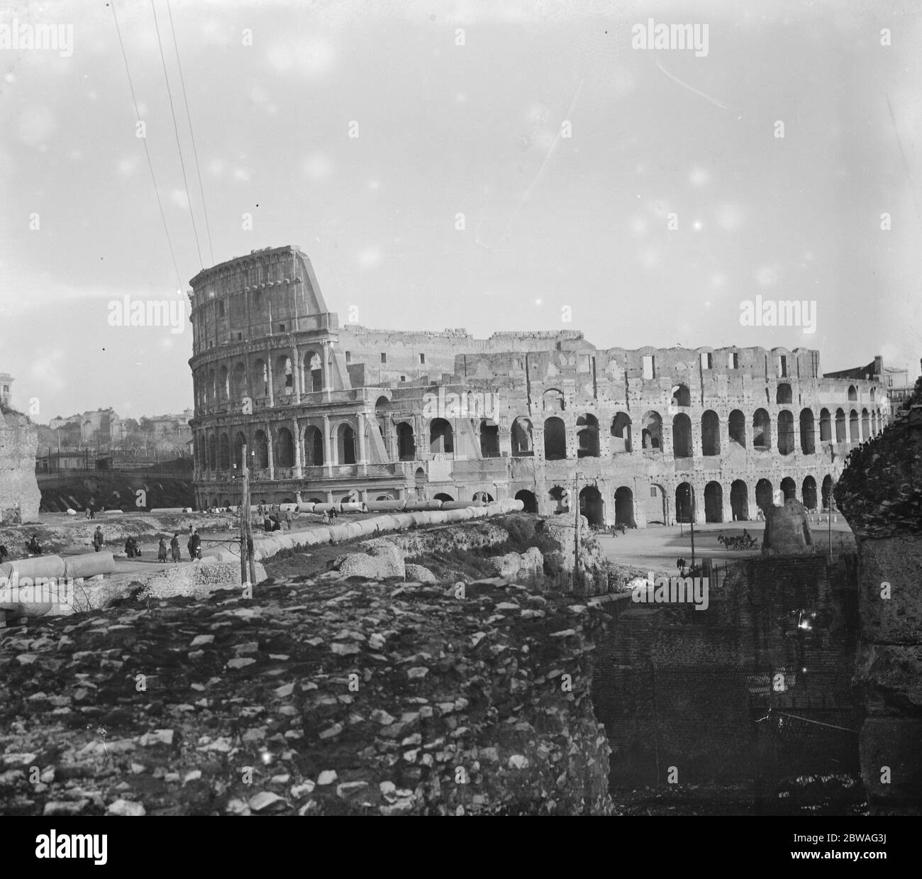 Rome 1920s hi-res stock photography and images - Alamy
