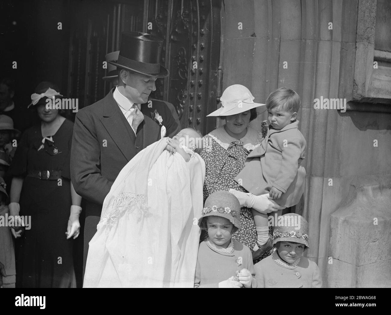 Christening of the infant daughter of Mr Harold Sutcliffe M . P ...