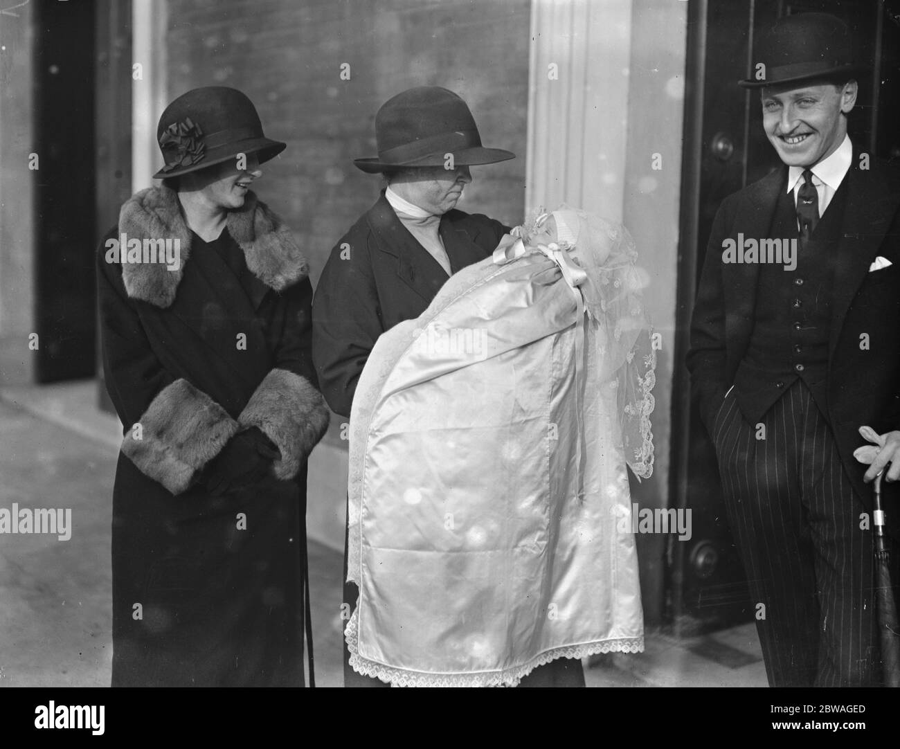 Christening of the infant son of Mr and Mrs A E Lowther at St Peter ' s ...