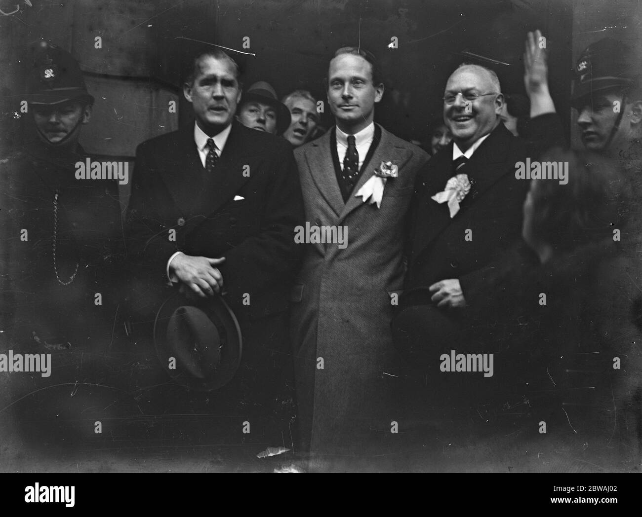 General Election 1935 The three successful candidates for the three ...
