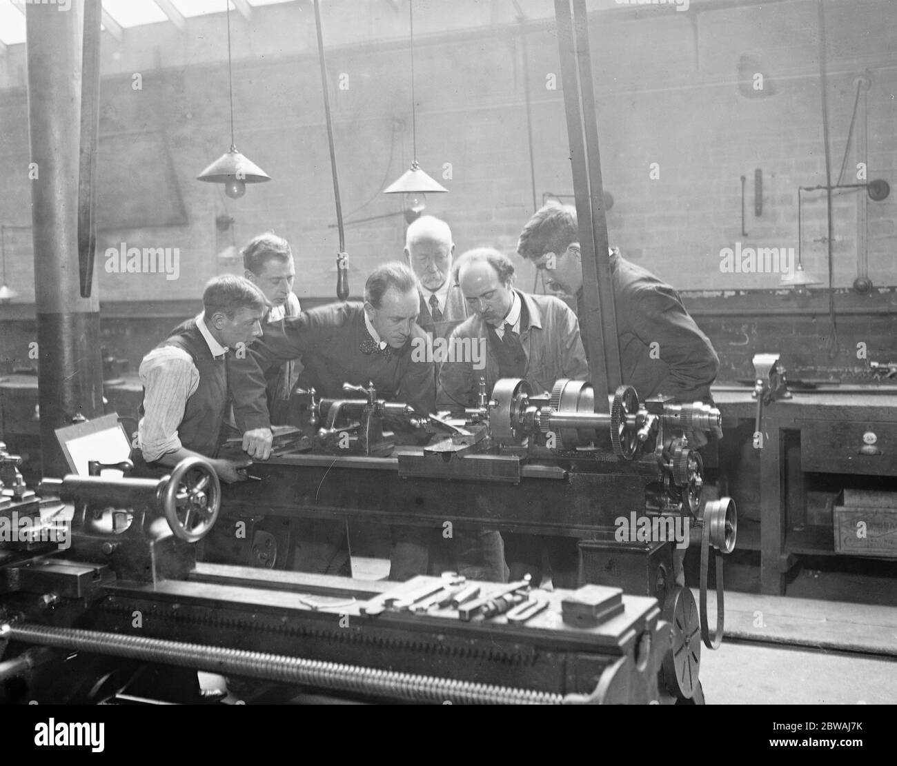 Munition volunteers Great Northern Polytechnic Stock Photo - Alamy
