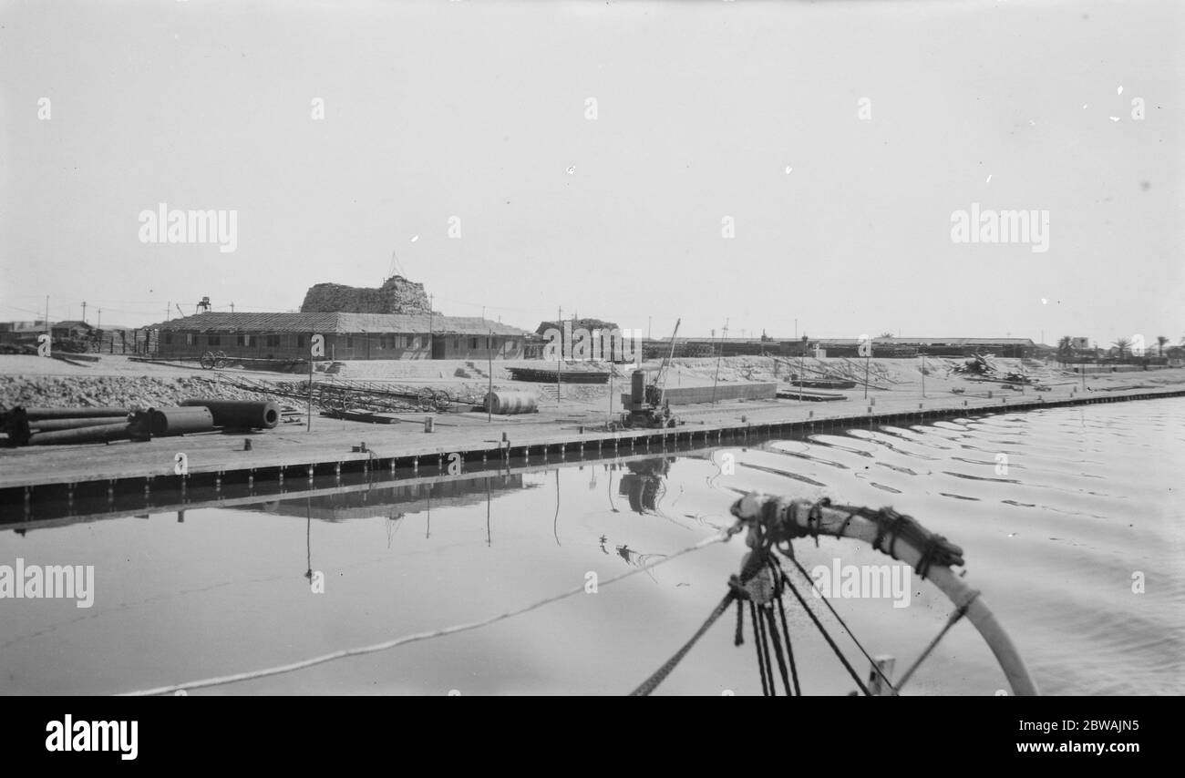 Suez Canal . Army Dump at El Kantara Al Qantarah El Sharqiyya ...