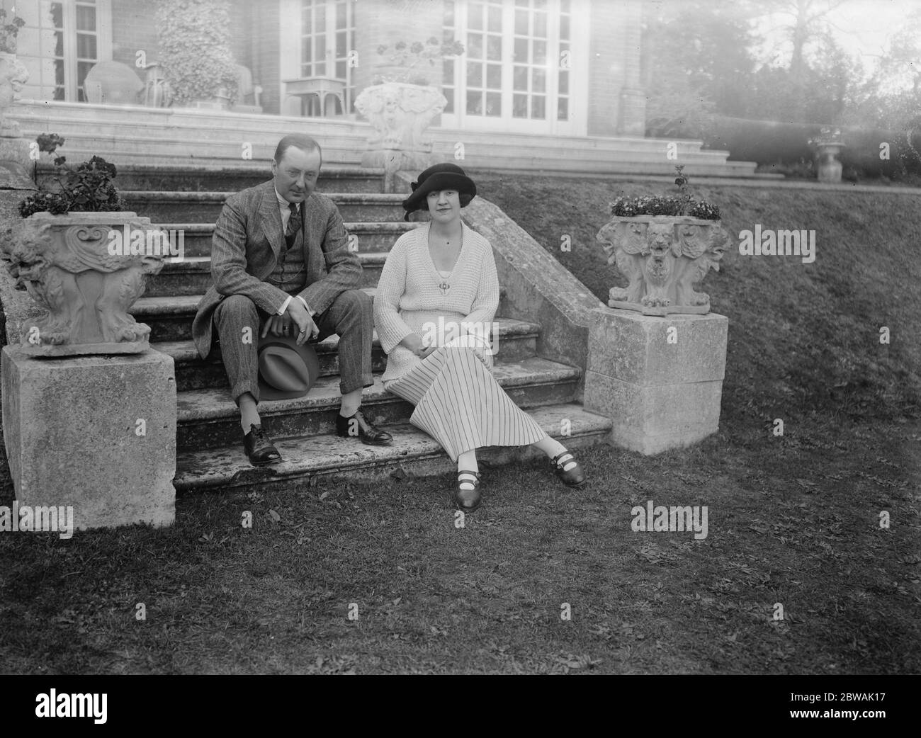 Lord and Lady Terrington at their home ' Binfield Marlow 30 October ...