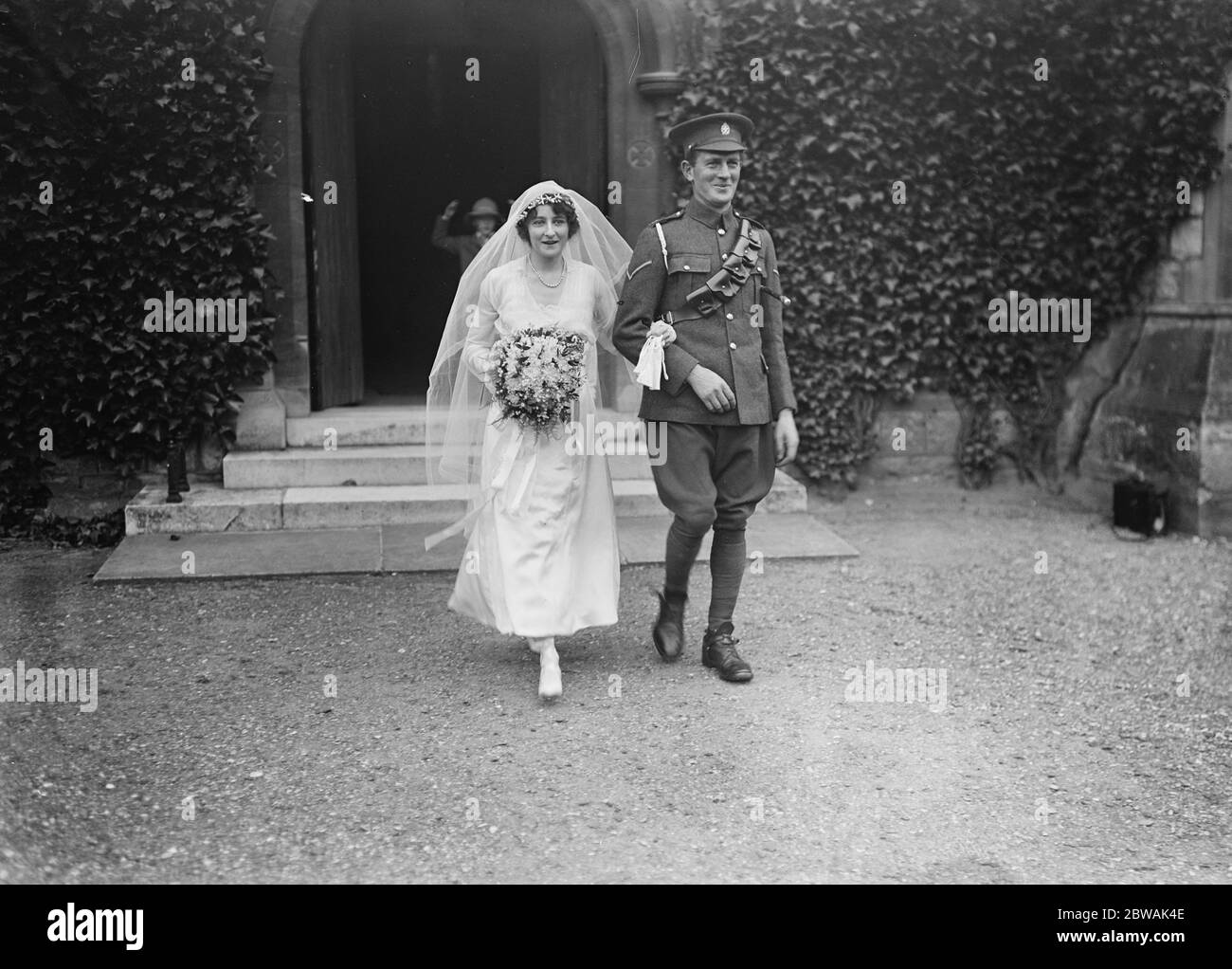 Wedding of Mr Patrick Francis Hartigan , O T C and Miss Norah Valerie ...