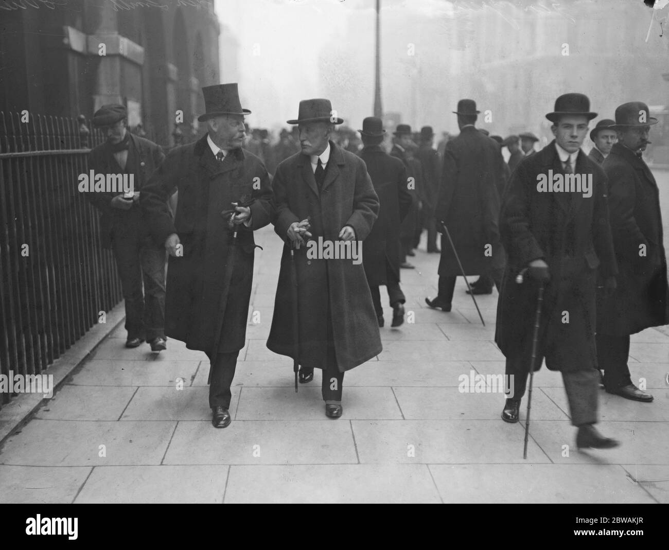 Ulster Crisis General Smith Dorrien ( Silk Hat ) and General Grierson ...