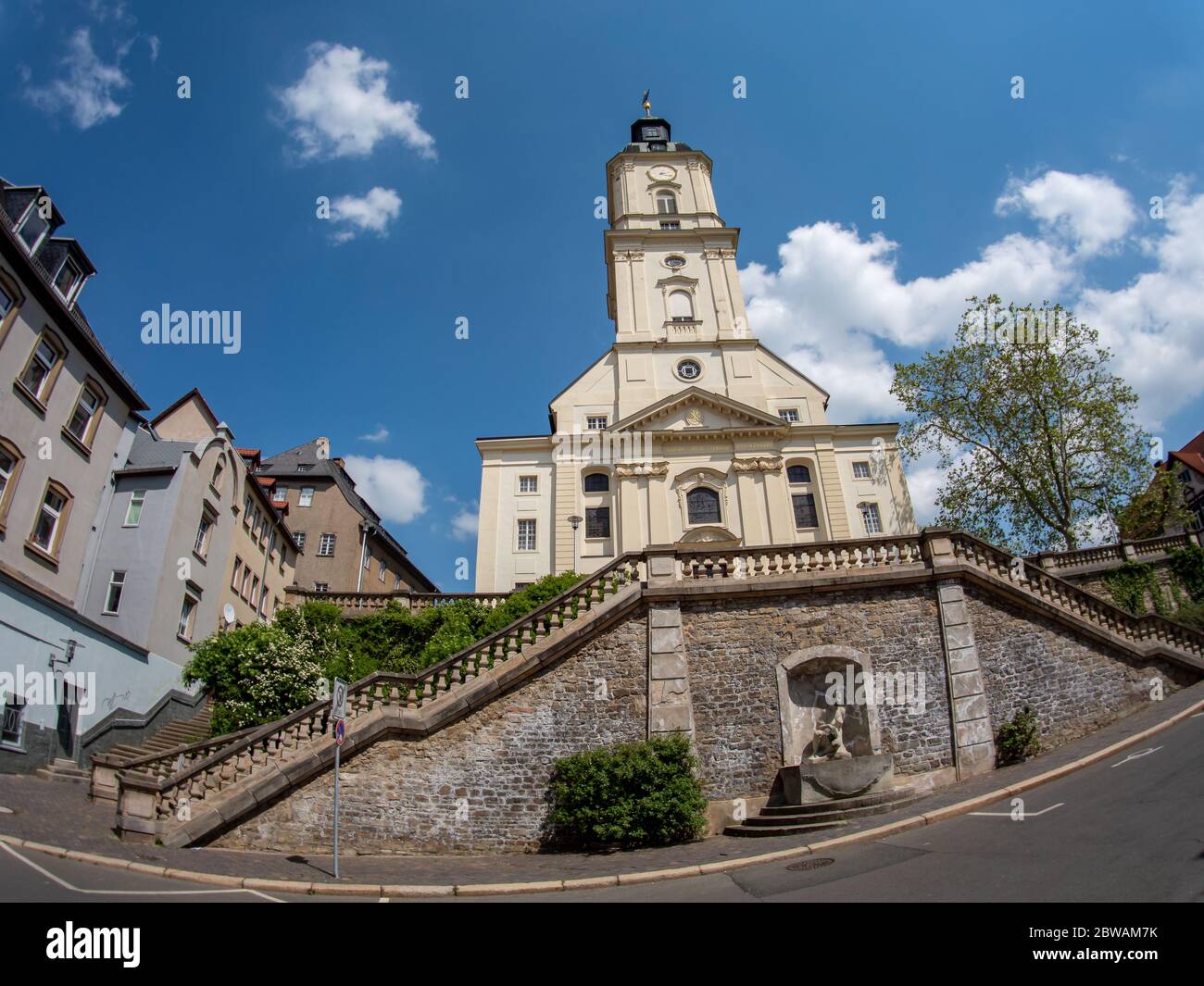 Salvator Church in Gera Thuringia Stock Photo - Alamy