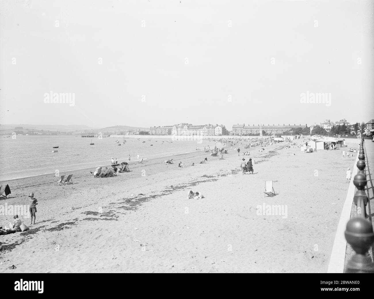 Resort town on Black and White Stock Photos & Images - Alamy