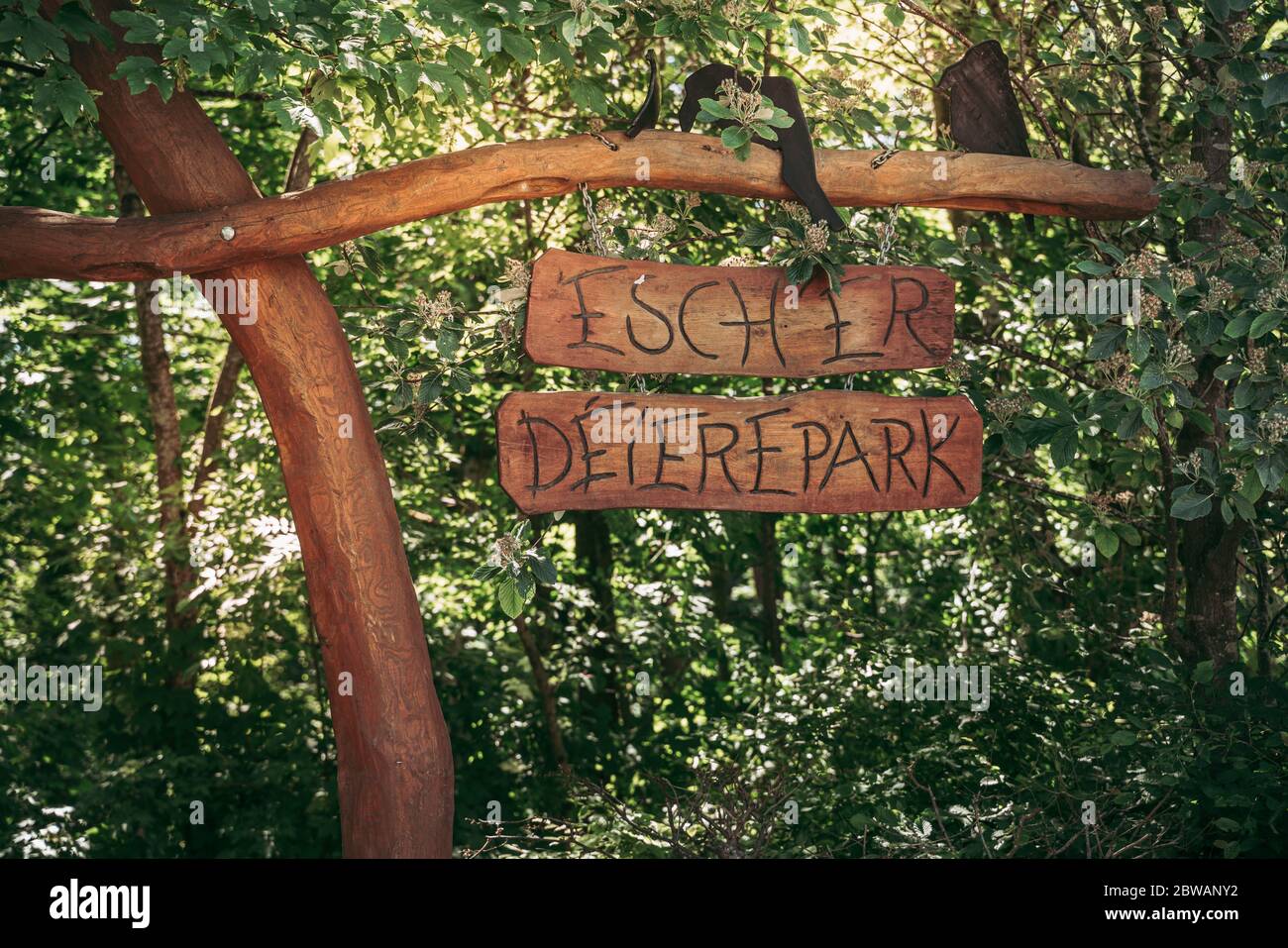 Escher Déierpark animal park in Esch sur Alzette Stock Photo - Alamy