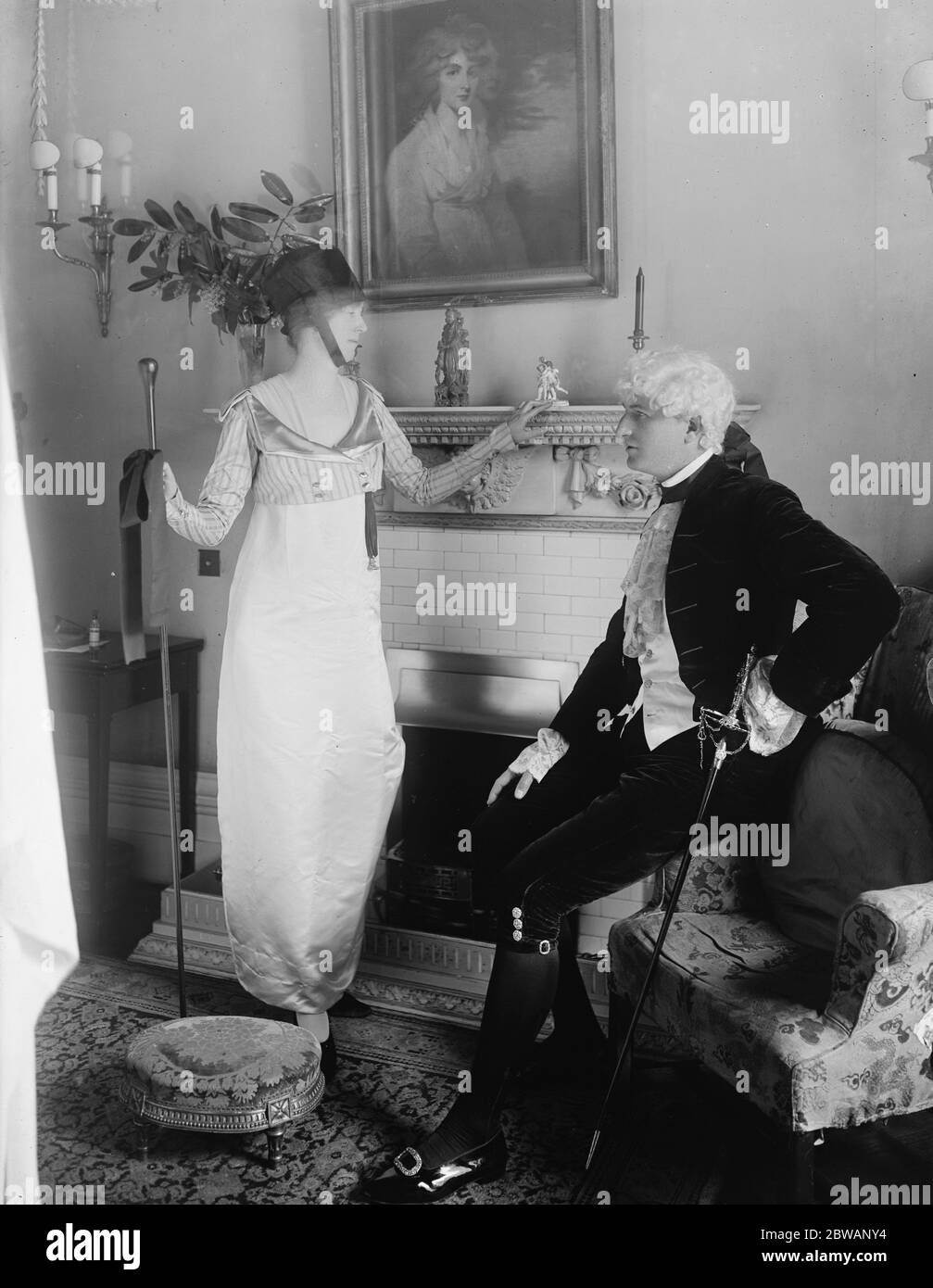 ' The Devonshire House Ball ' Mr and Mrs Tudor Hart 14 April 1920 Stock ...