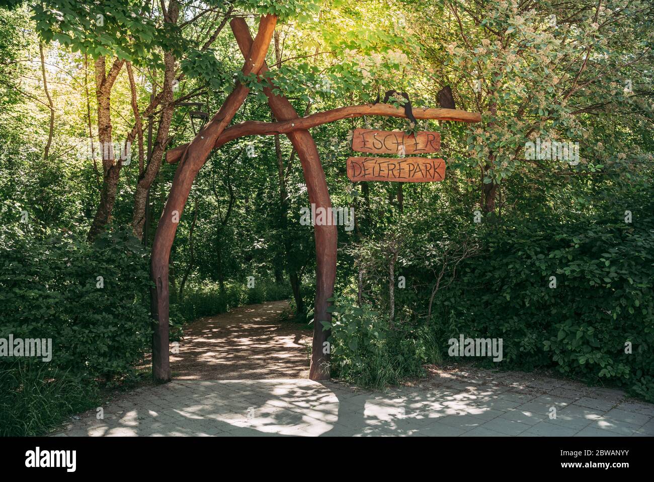 Escher Déierpark animal park in Esch sur Alzette Stock Photo - Alamy