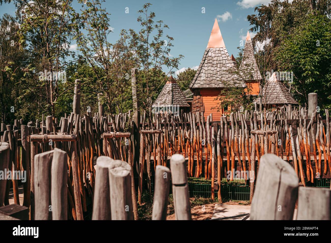 Escher Déierpark animal park in Esch sur Alzette Stock Photo - Alamy
