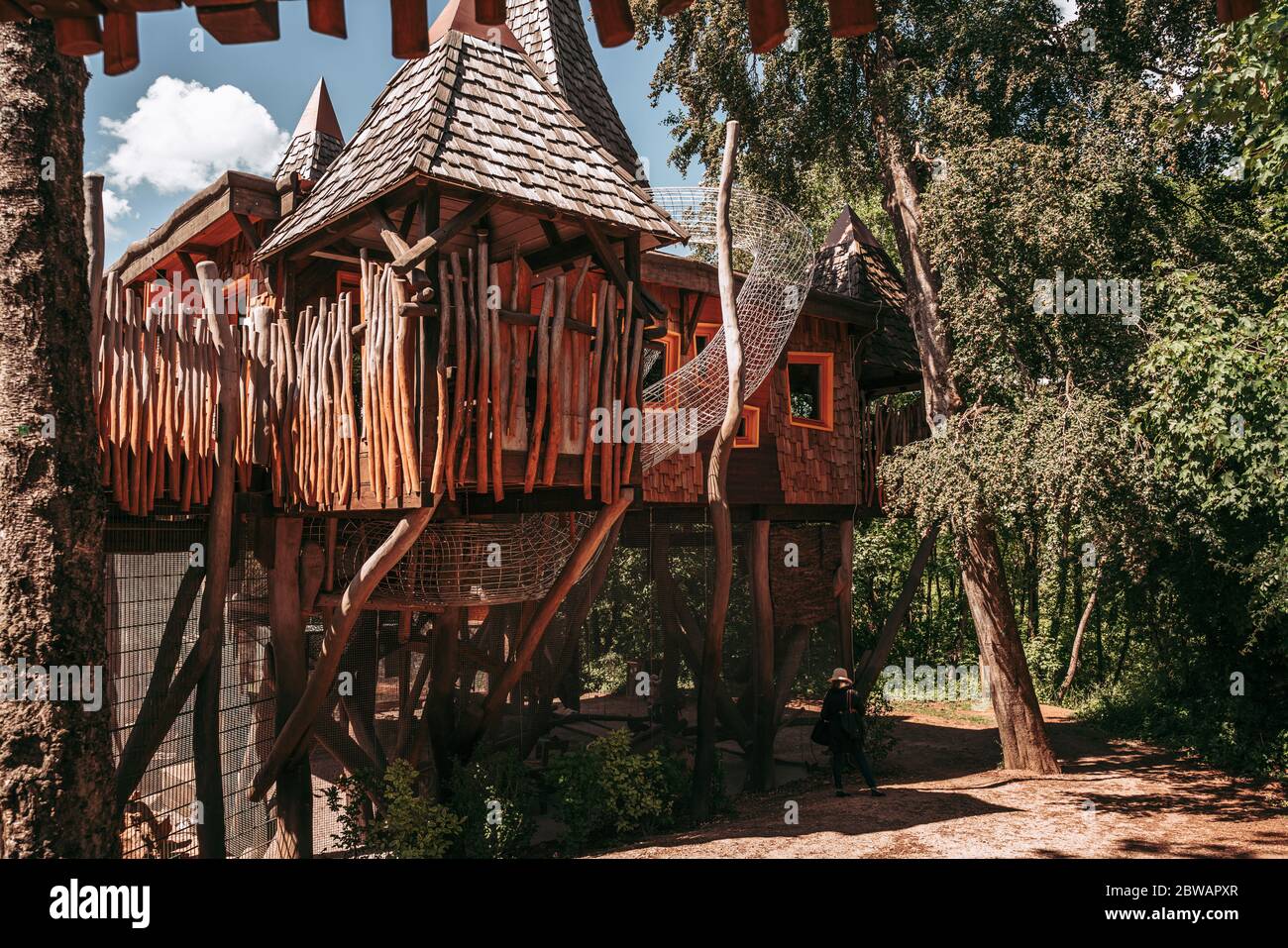 Escher Déierpark animal park in Esch sur Alzette Stock Photo - Alamy