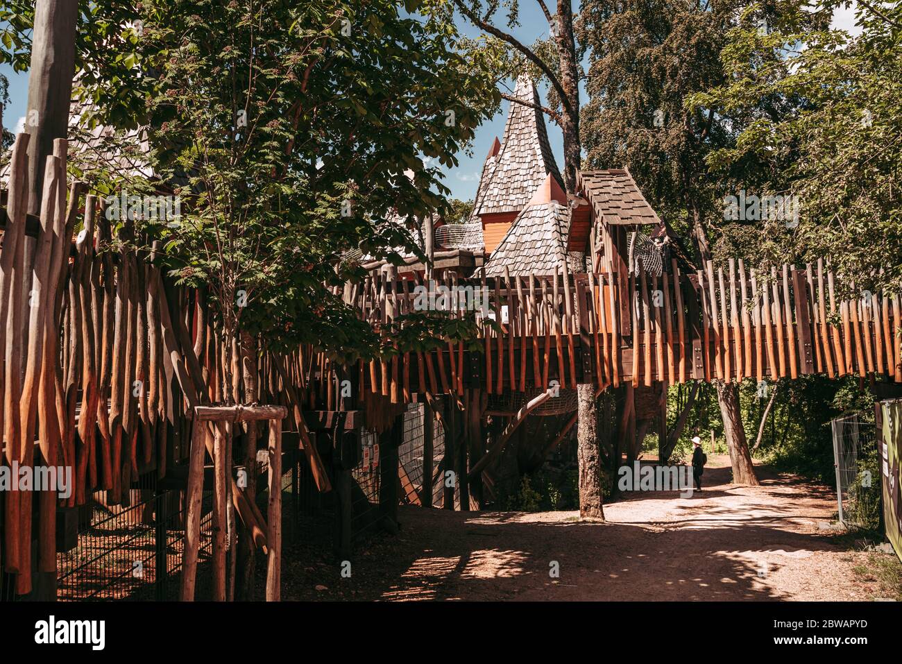 Escher Déierpark animal park in Esch sur Alzette Stock Photo - Alamy