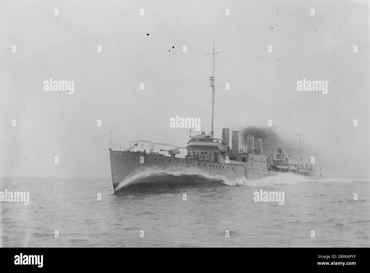 US destroyer USS Reid 1st December 1919 Stock Photo - Alamy