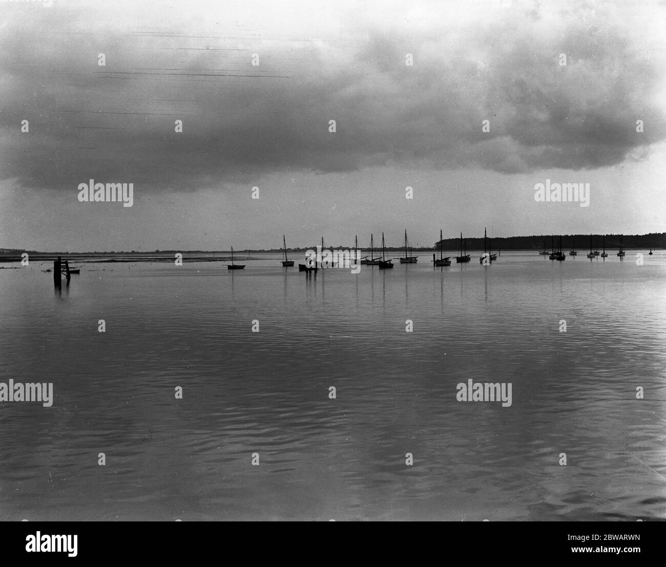 A view of Poole harbour , Dorset Stock Photo - Alamy