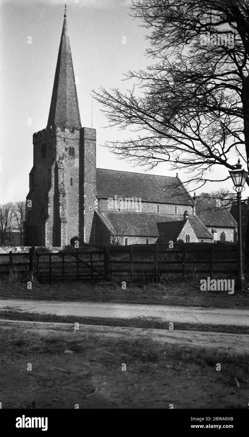 St andrew parish church Black and White Stock Photos & Images - Alamy