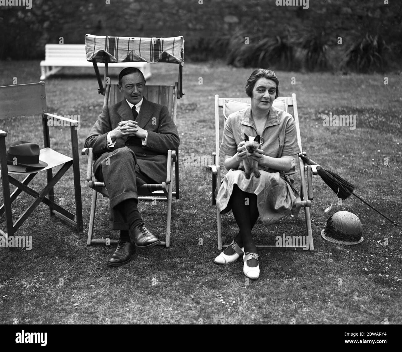 On Jethou , Channel Islands , Mr Martin Secker ( the publisher ) and ...