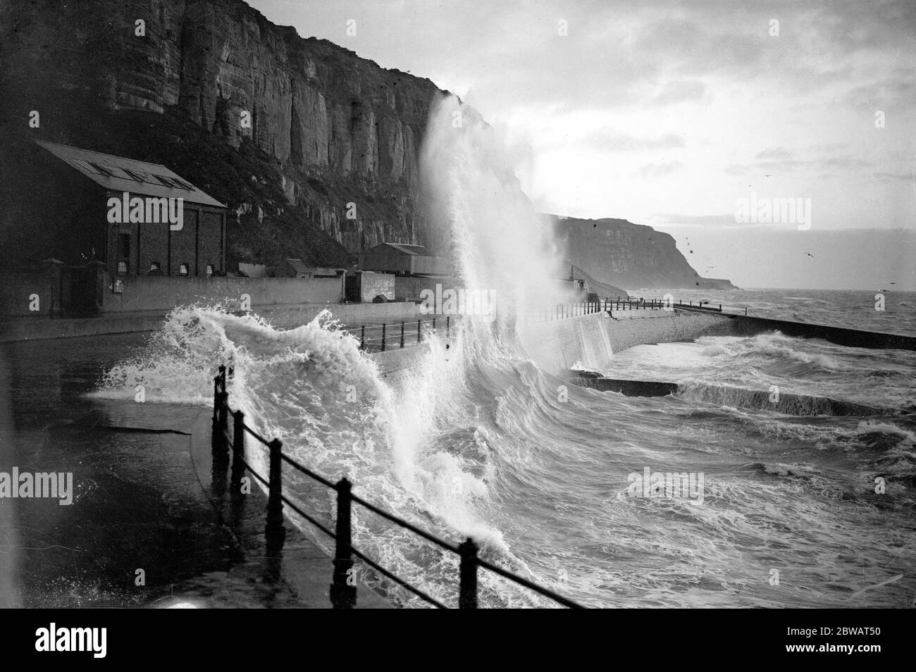 Rough seas english channel Black and White Stock Photos & Images - Alamy