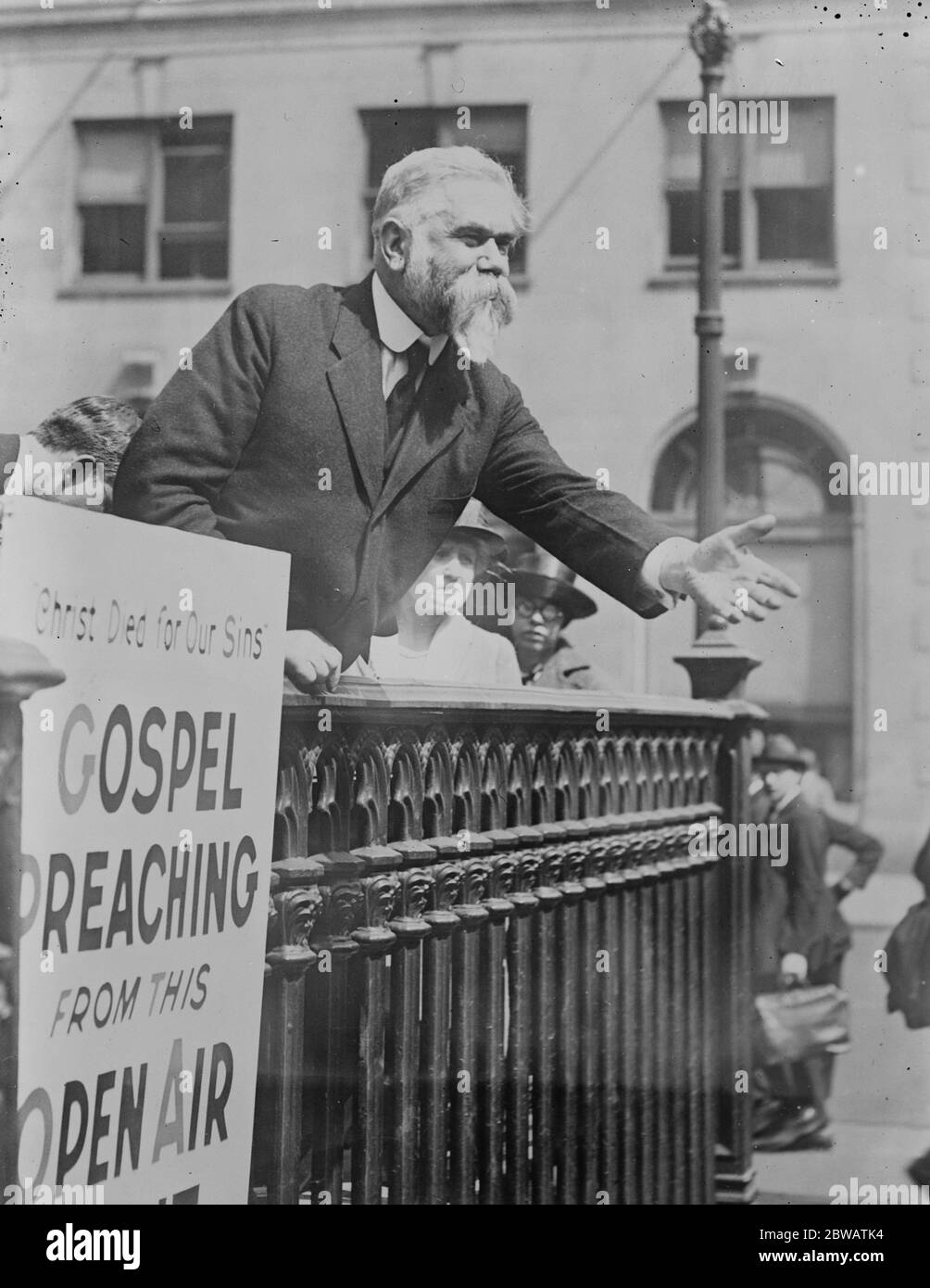 Black preacher 1920s hi-res stock photography and images - Alamy