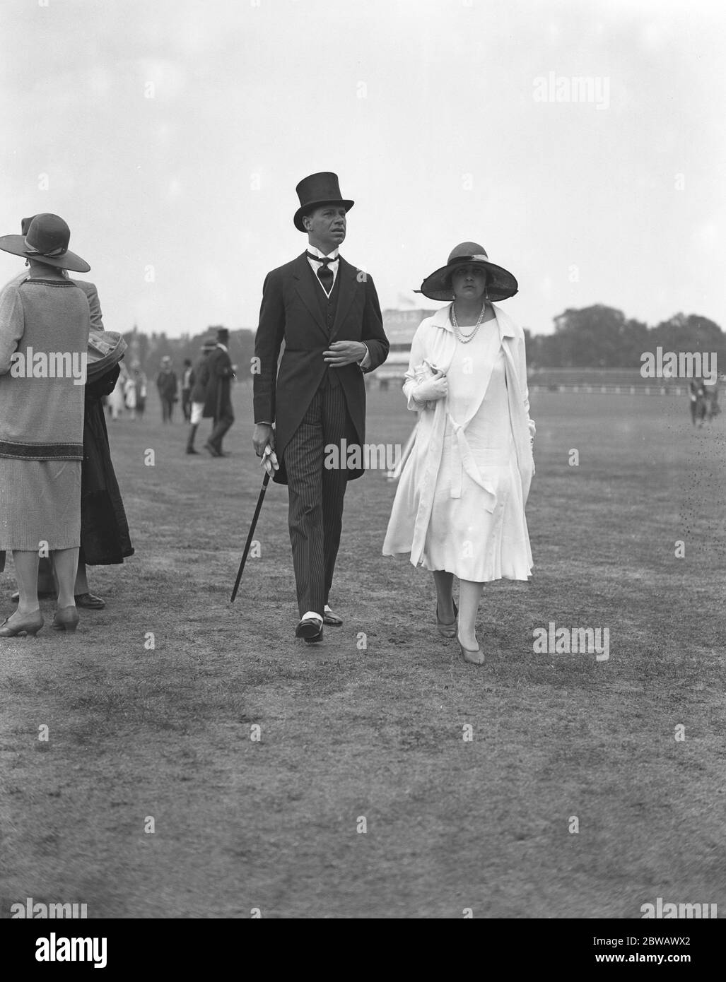 International Polo match at the Hurlingham Club , London . The British ...