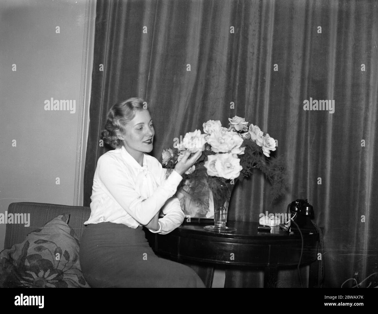 Miss Pat Paterson , the young British radio and film star ...