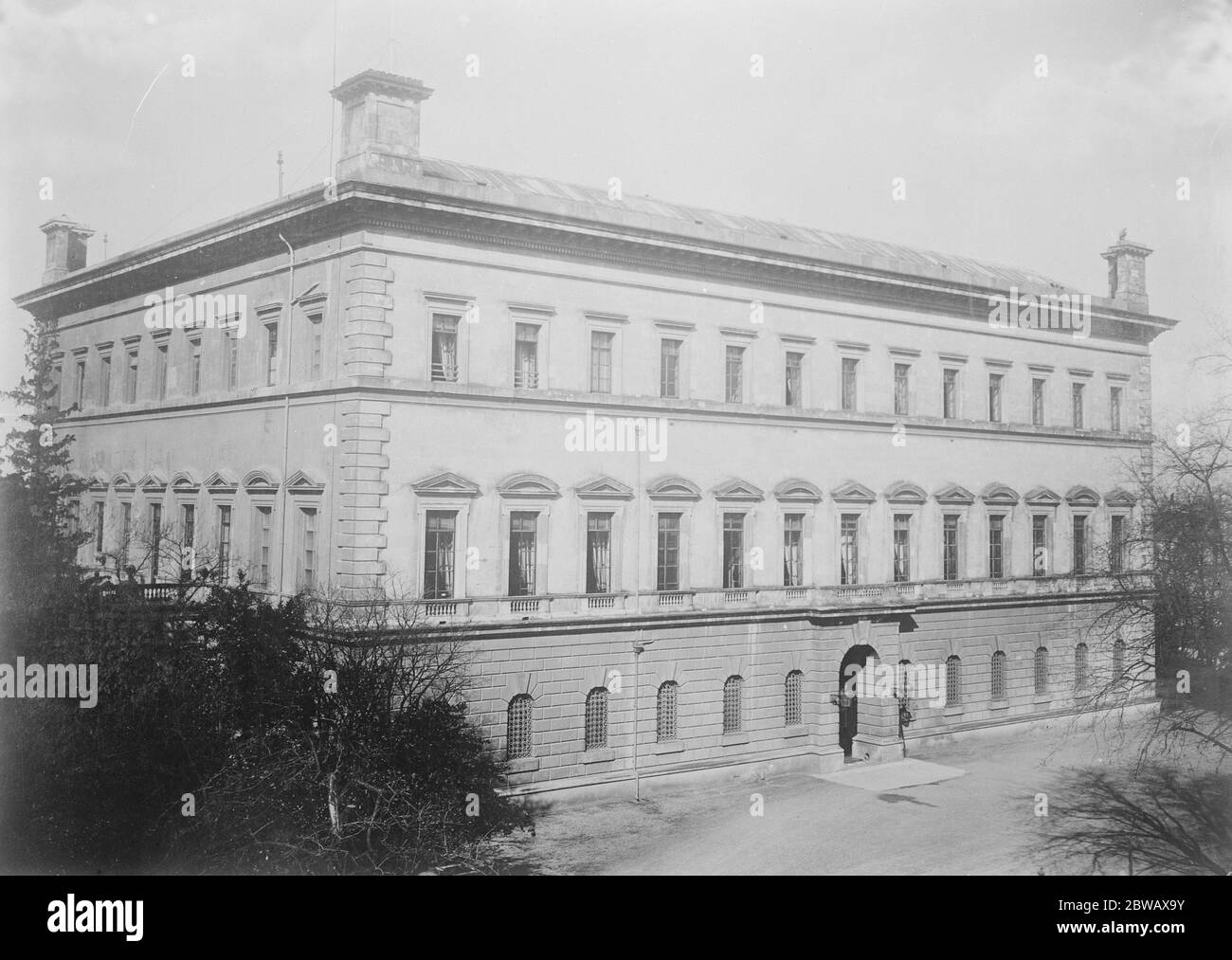 British Embassy at Constantinople , Turkey 5 January 1923 Stock Photo ...