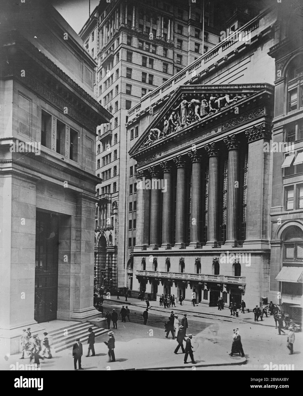 Wall Street 1920s Stock