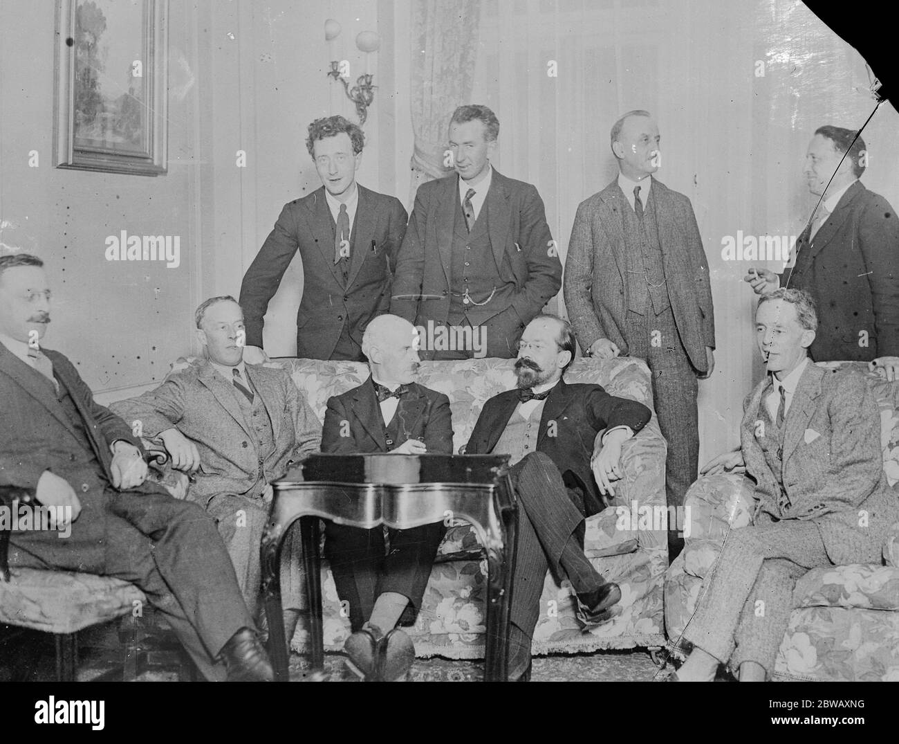 Irish conference . 16 December 1922 Stock Photo - Alamy