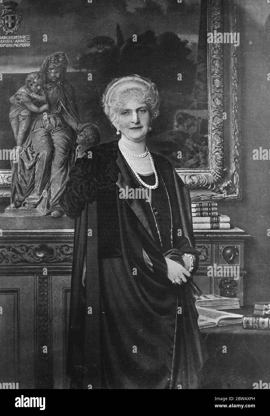 New Study of the Queen Mother of Italy Queen Dowager Margherita of ...