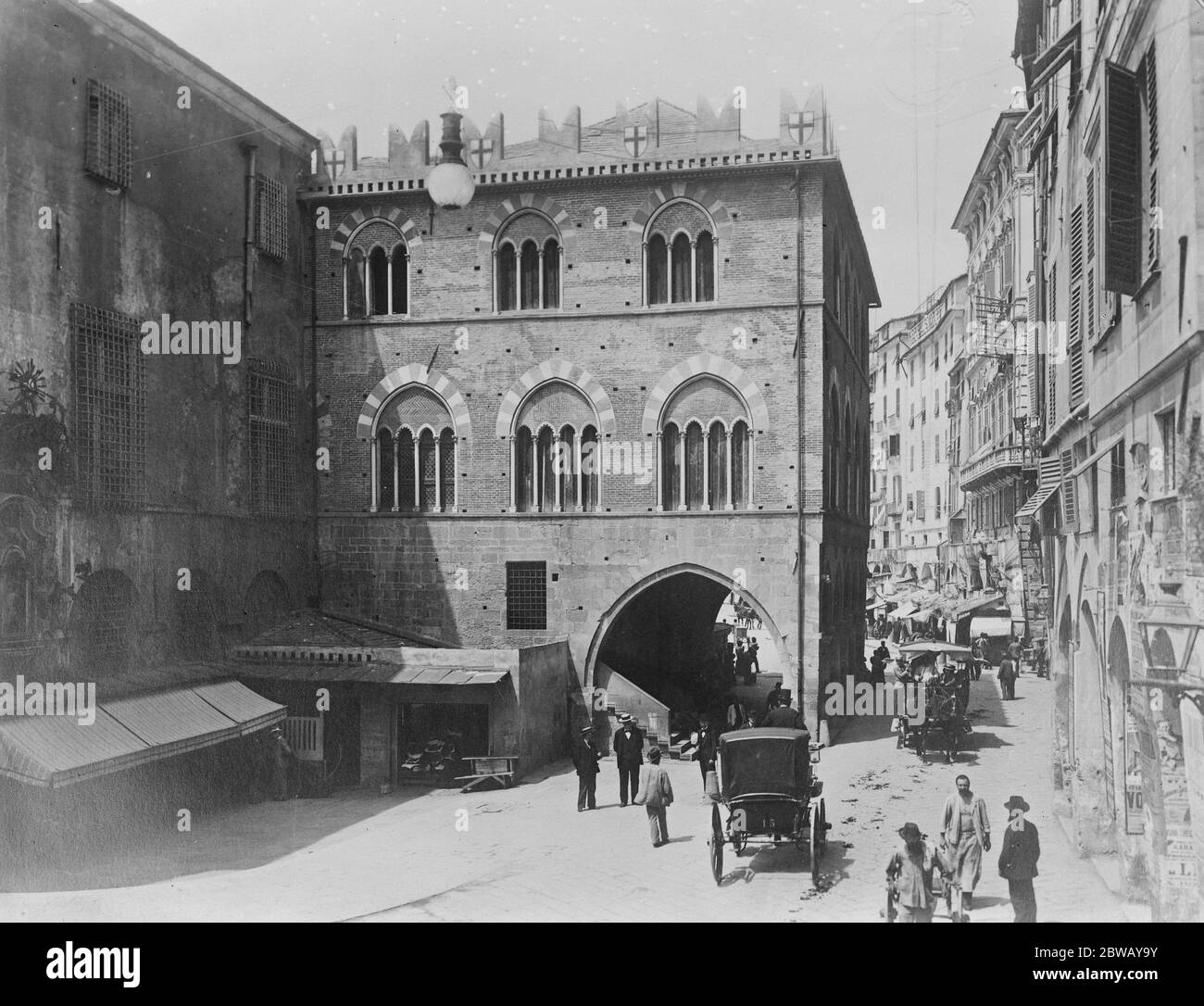 Street view st george Black and White Stock Photos & Images - Alamy