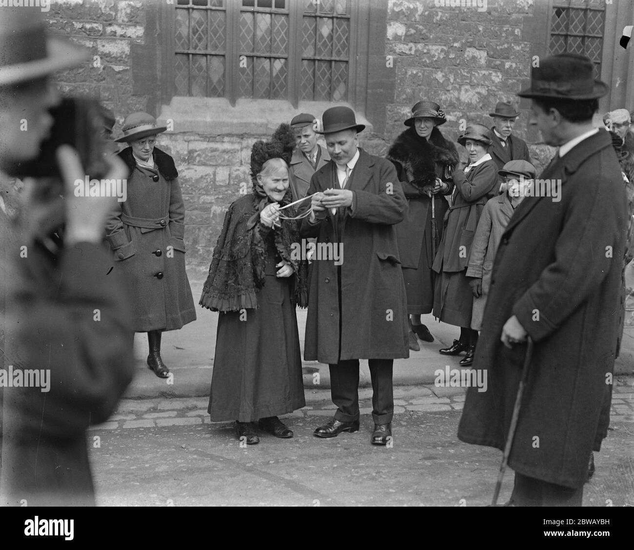 Distribution of his Majesty 's Royal Maundy . The Lord High Almoner ...