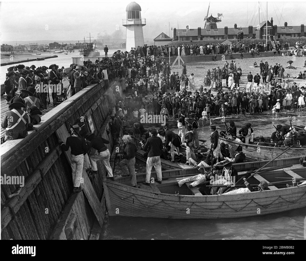 Taking a break between filming scenes of the ' Nelson ' film at ...