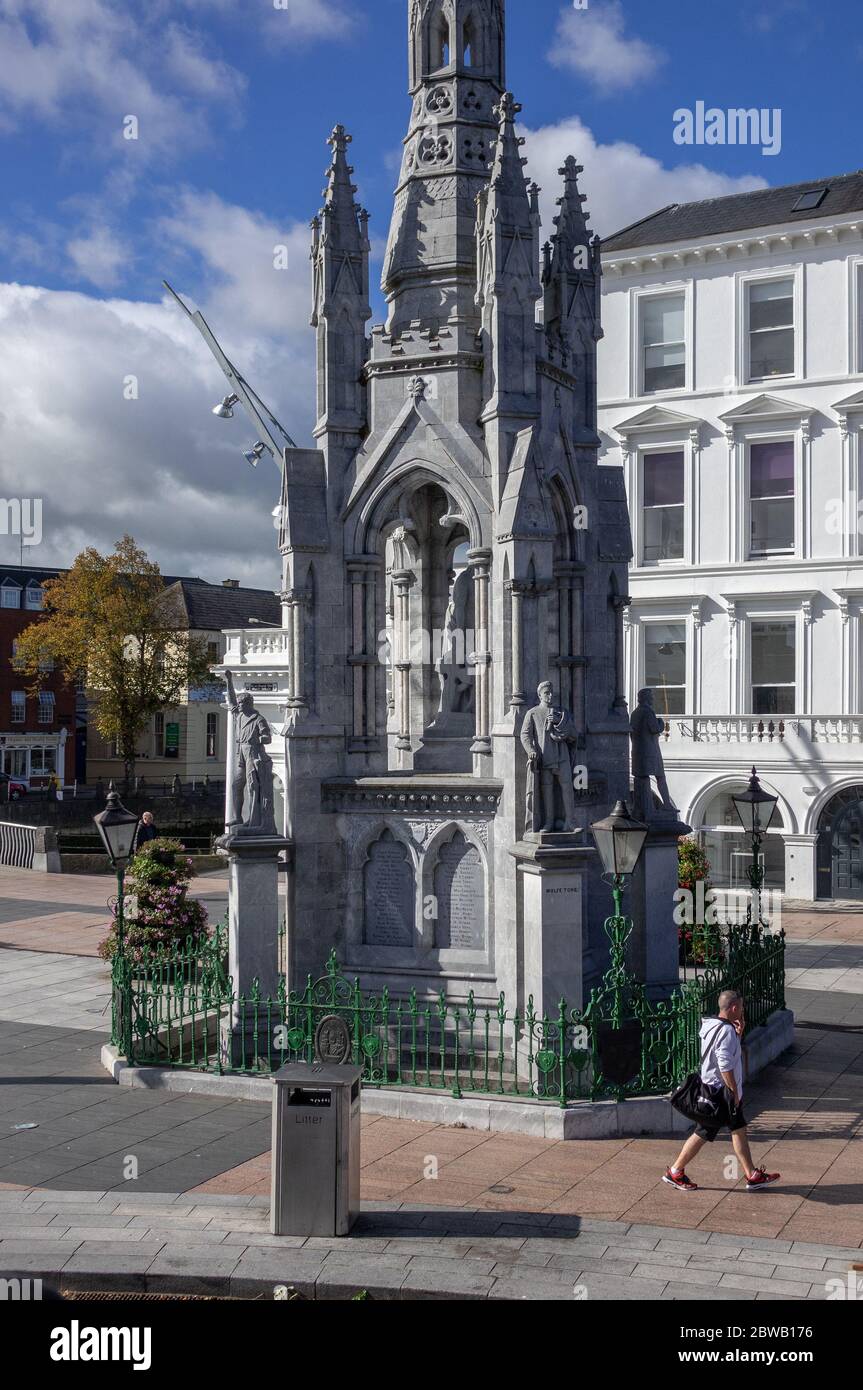 National Monument In Cork Early Irish Gothic Monument Commemorating The ...