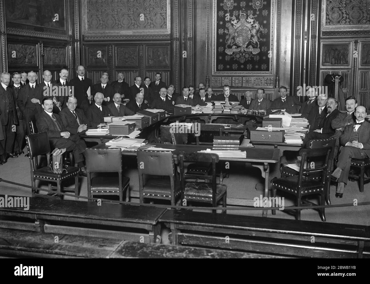 Robing room westminster Black and White Stock Photos & Images - Alamy