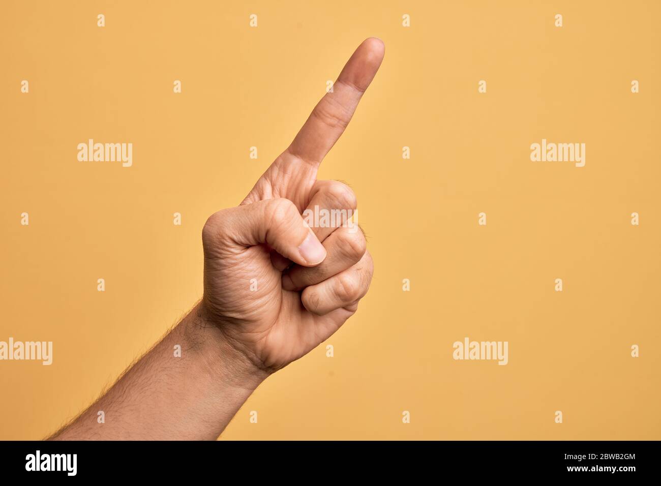 Numeric hand signal hi-res stock photography and images - Alamy
