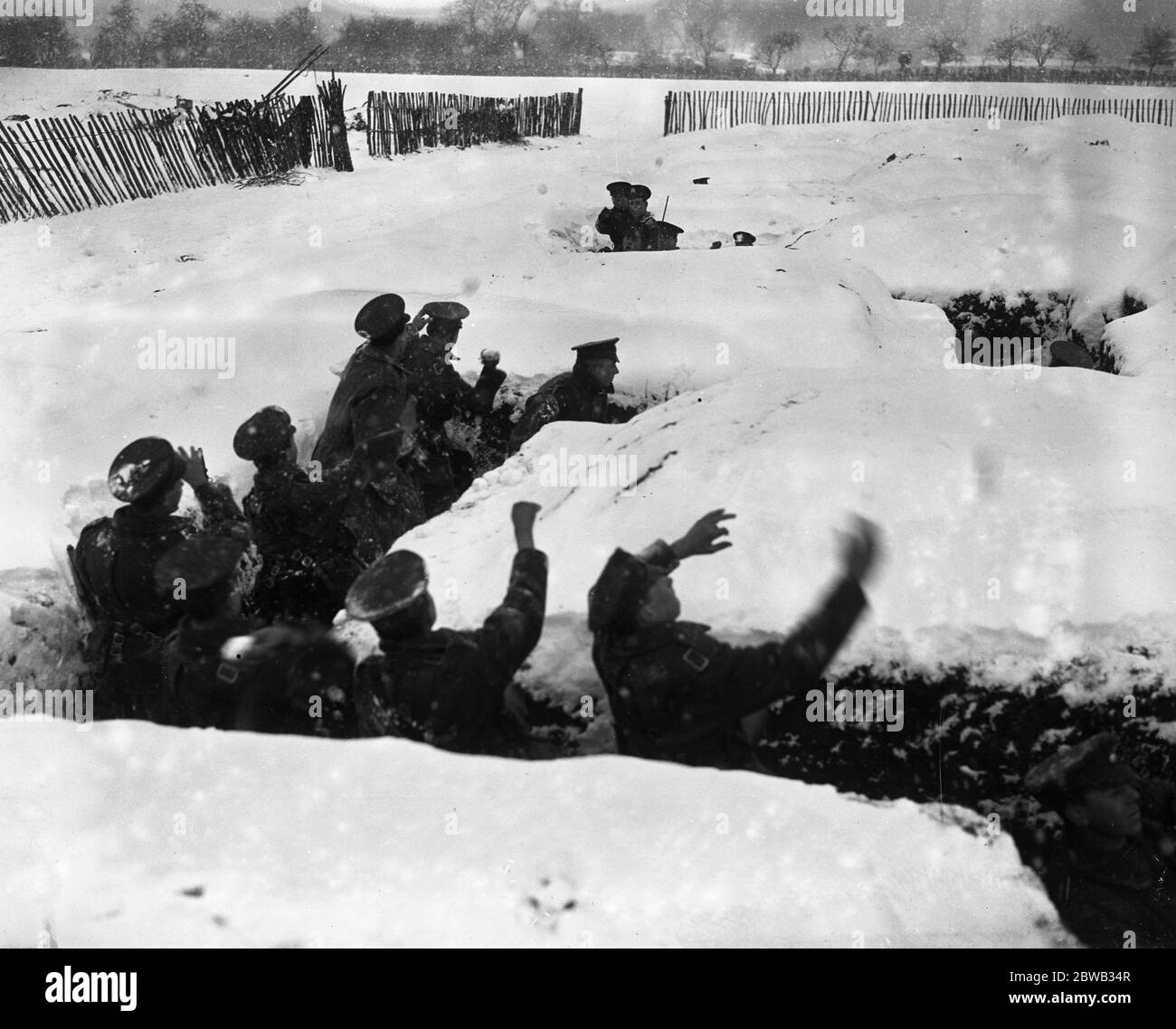 Practice trenches Black and White Stock Photos & Images - Alamy