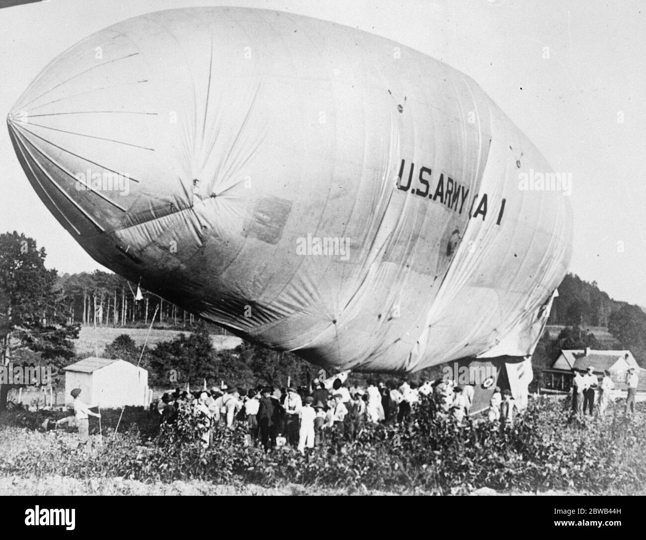 Hood Blimp Crash