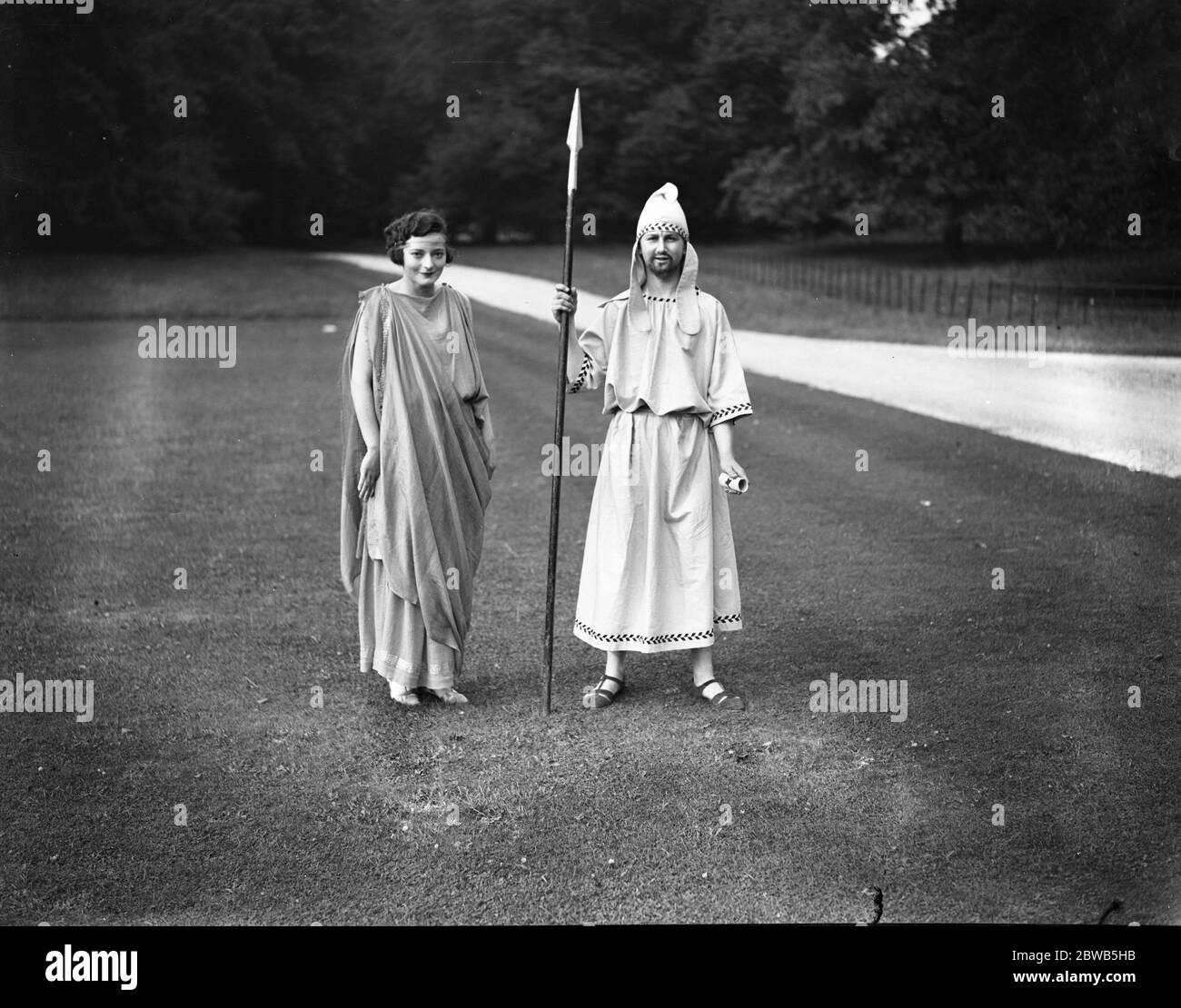 ' A Midsummer Night ' s Dream ' At Stansted Park , Emsworth . From left ...