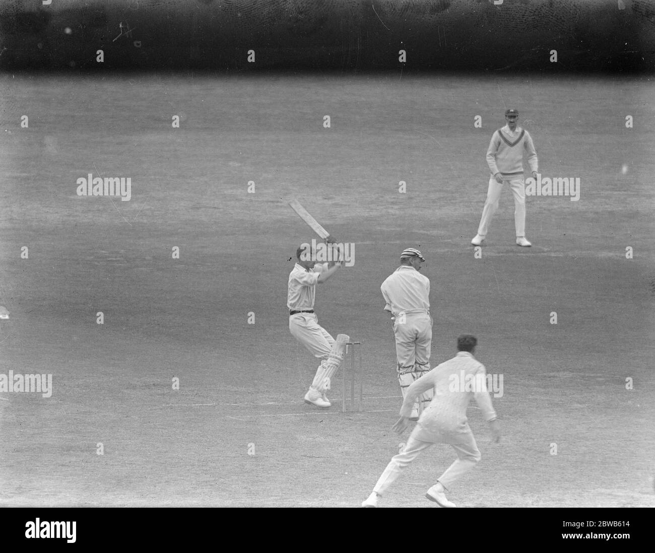 Gentlemen versus Players at The Oval cricket ground . Hallows ( Players ...
