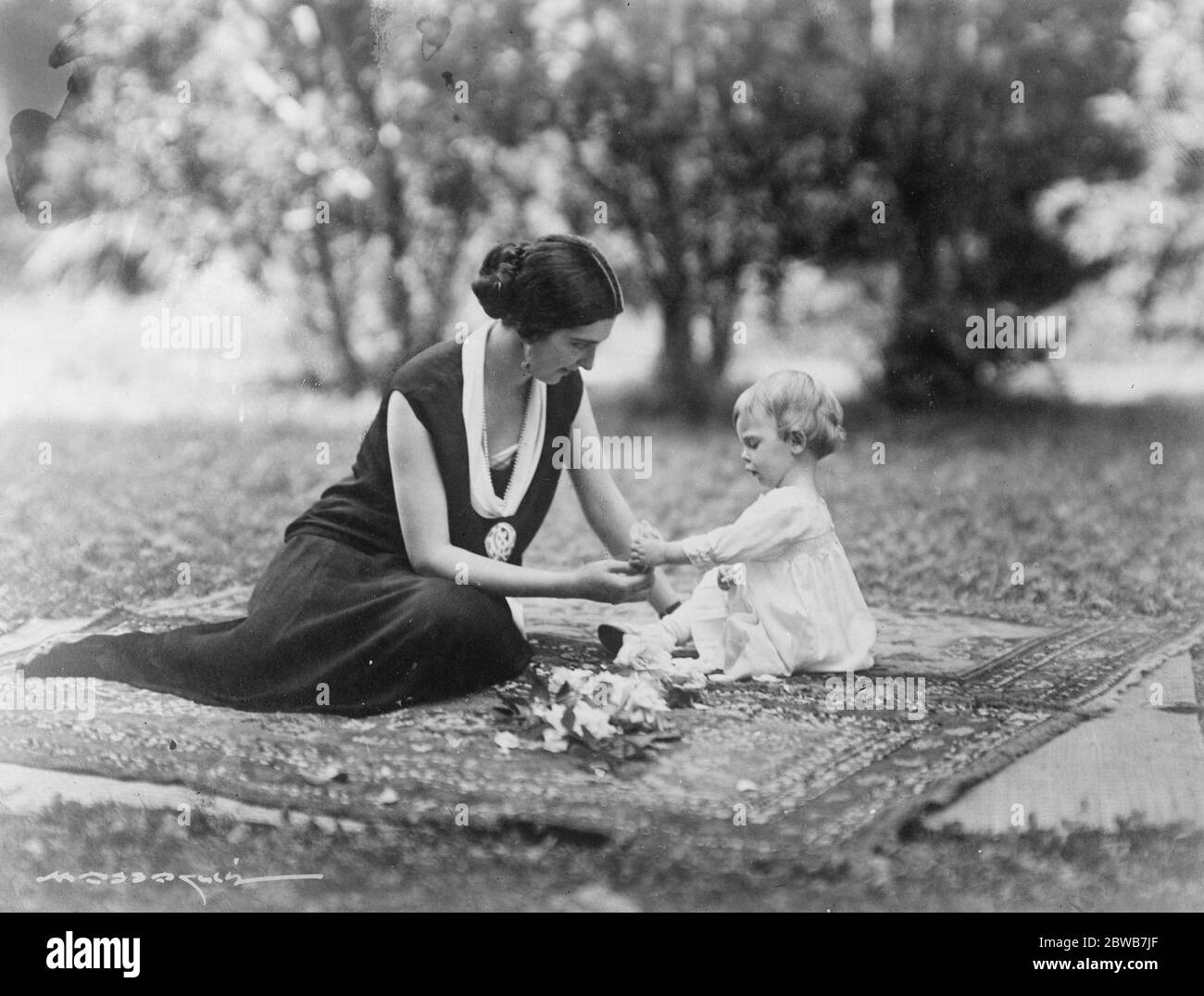 King of Italy ' s grandson Princess Yolanda , the eldest child of the ...