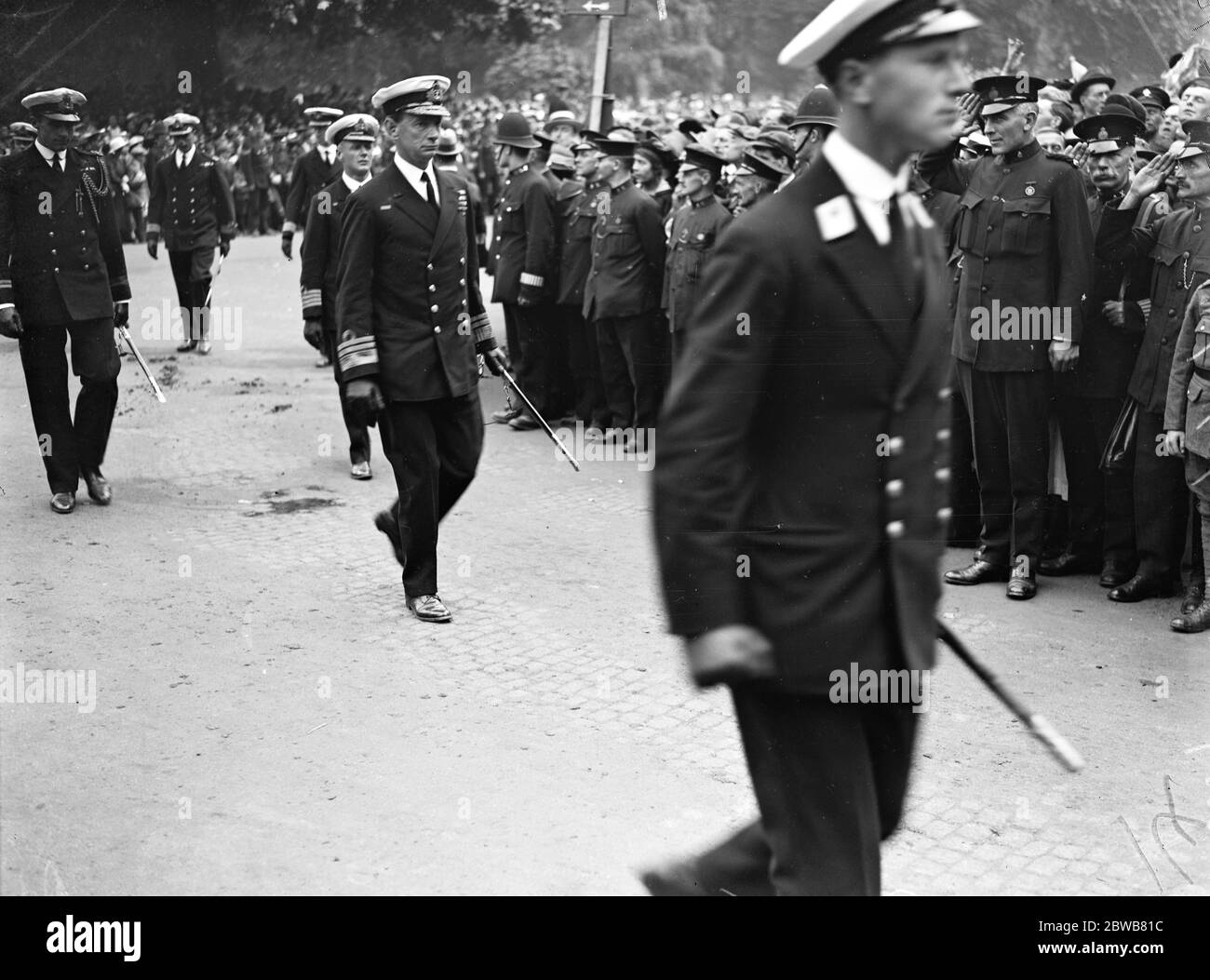 The great victory march in London . Admiral Sir Roger Keyes in the ...