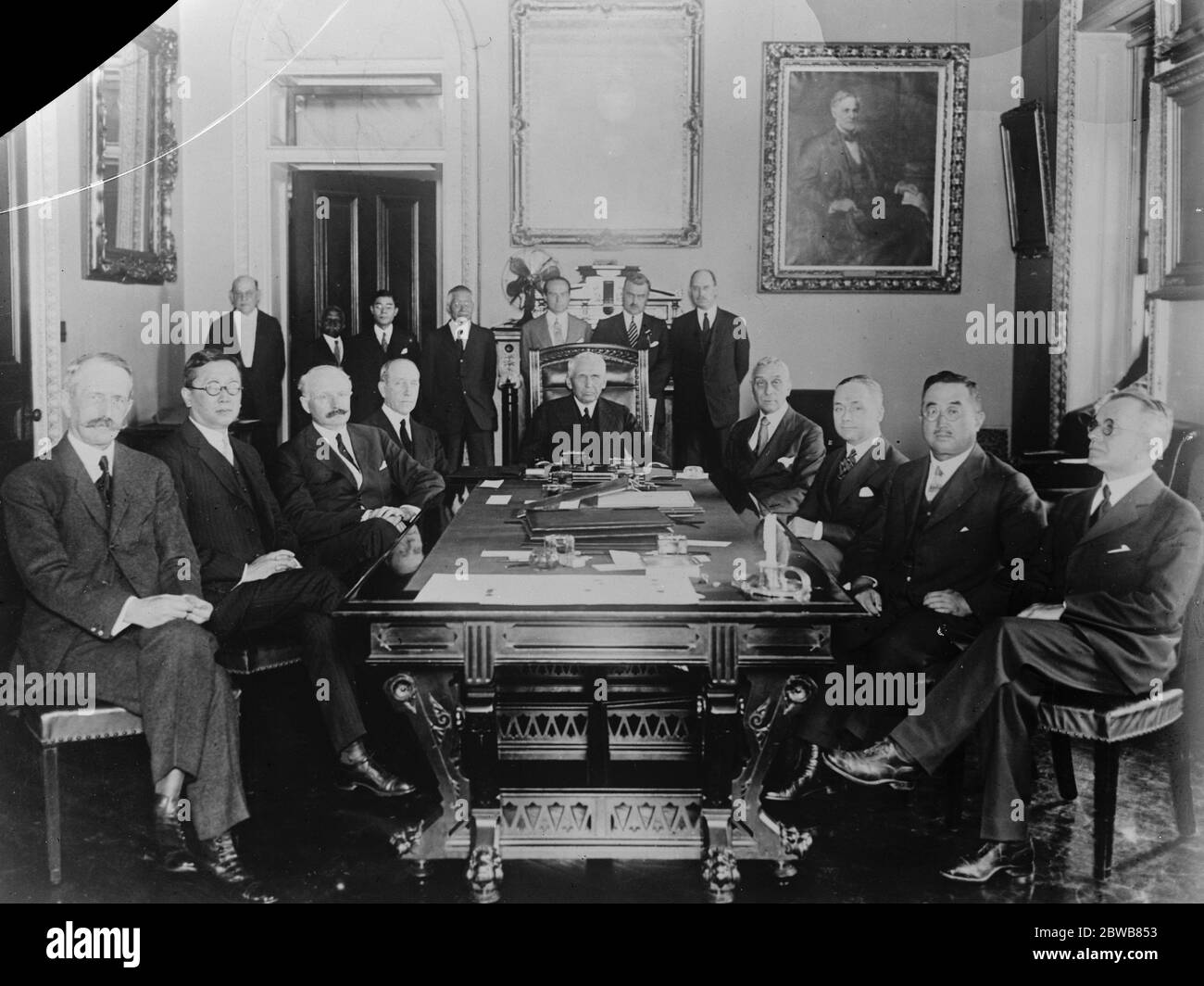 Nine power treaty hi-res stock photography and images - Alamy