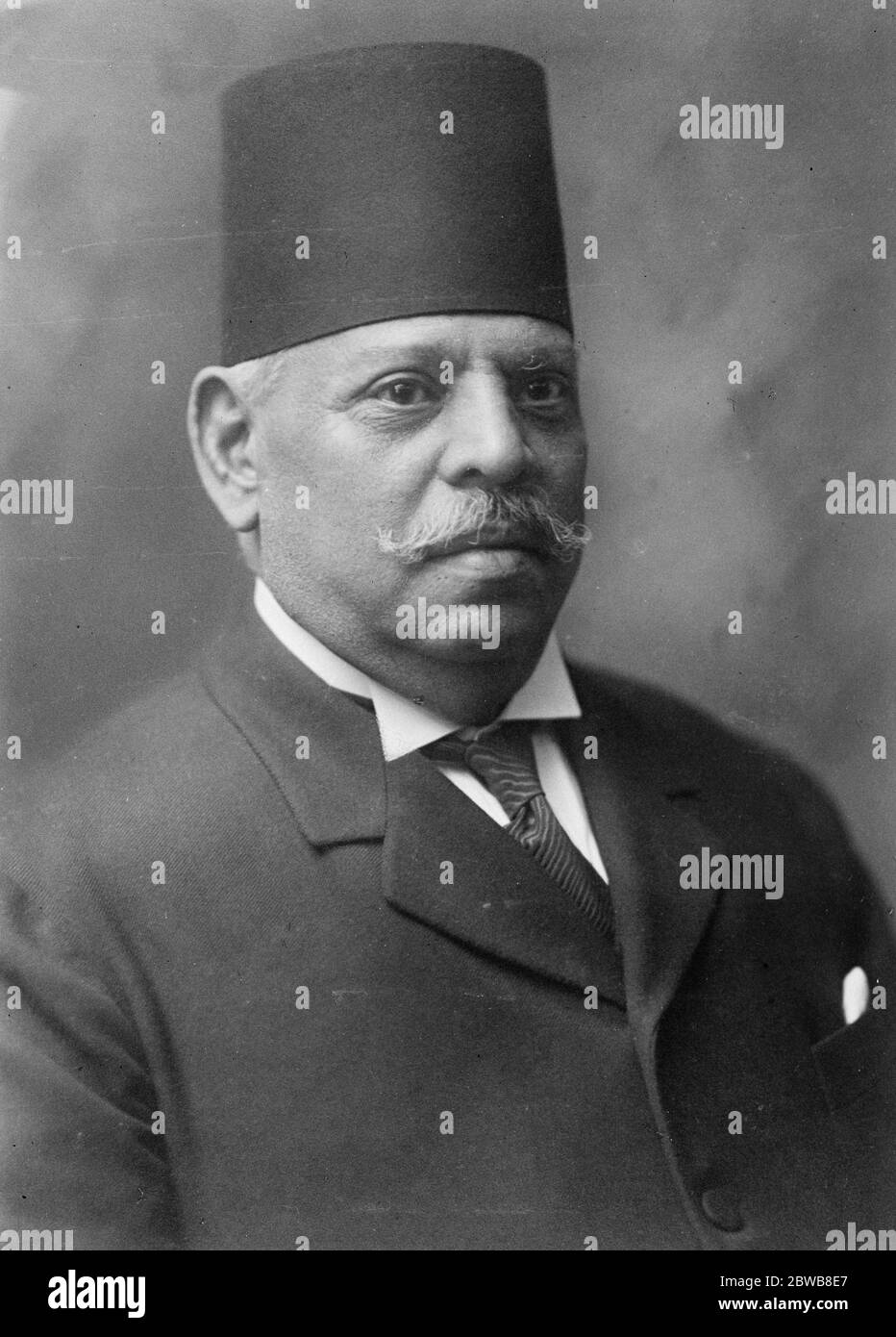 Ahmed Heshmat Pasha , Finance Minister of Egypt . 10 December 1924 ...