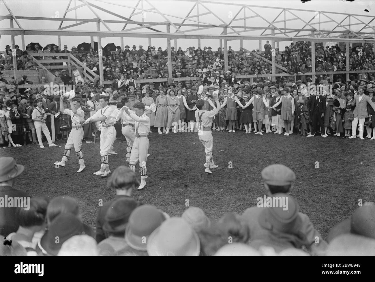 Cornish folk dance at Helston northern end of the Lizard Silk hat ...